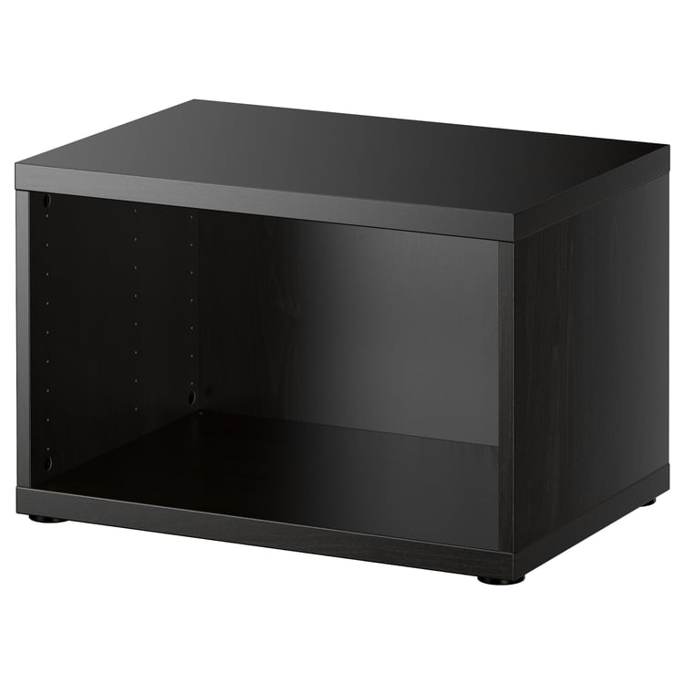 BESTÅ Frame, black-brown, 23 5/8x15 3/4x15" - IKEA