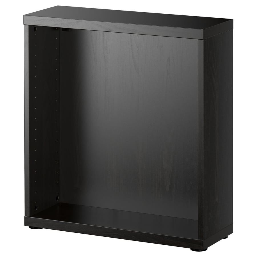 BESTÅ Frame, black-brown, 23 5/8x7 7/8x25 1/4" - IKEA