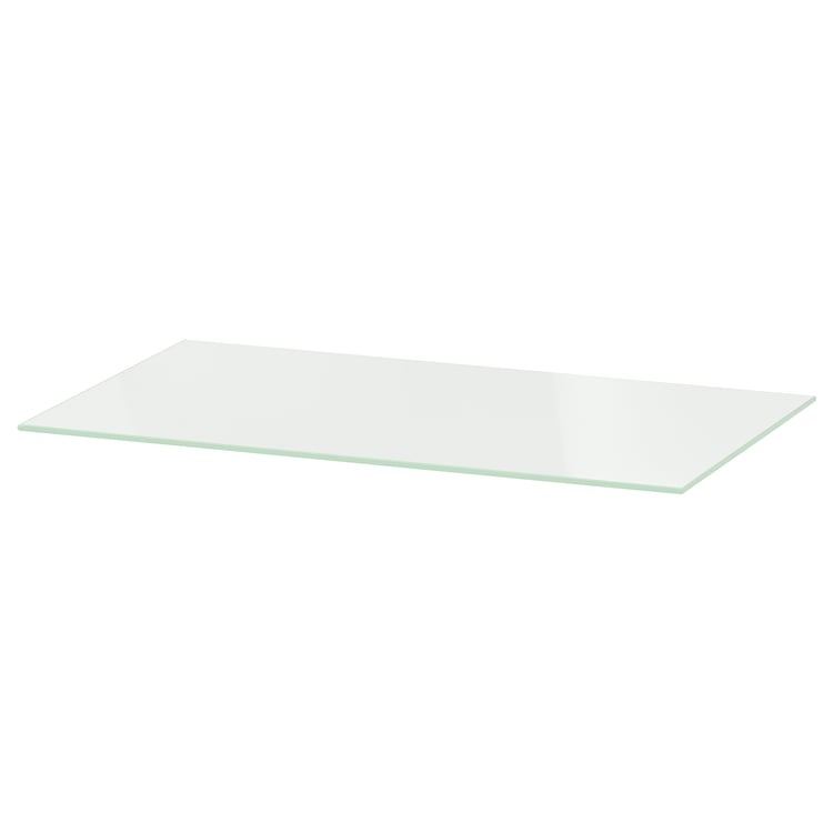 BESTÅ Glass shelf, glass, 22x14 1/8" - IKEA