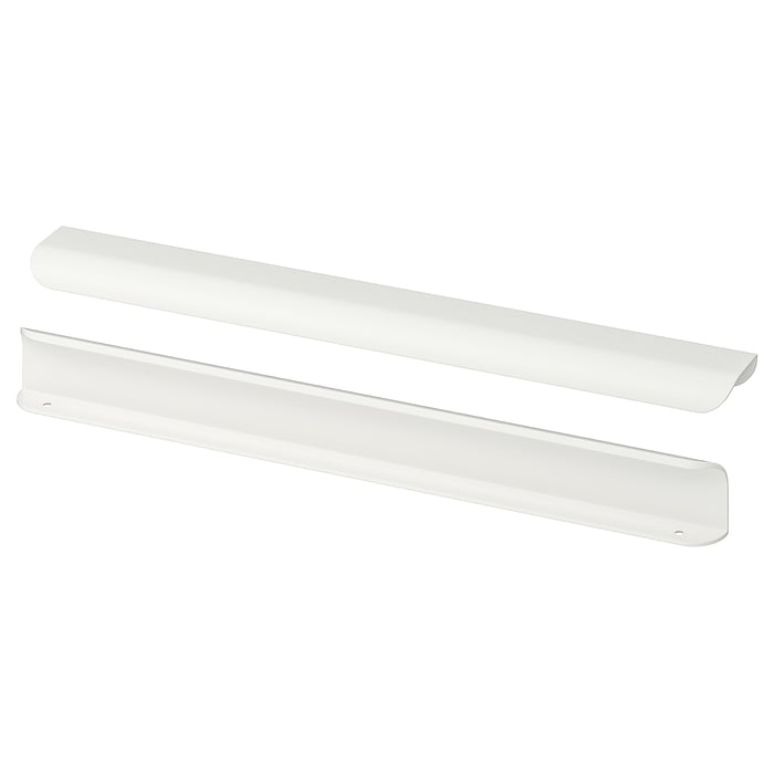 BILLSBRO handle, white, 15" - IKEA