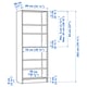 BILLY bookcase, birch effect, 311/2x11x791/2" - IKEA