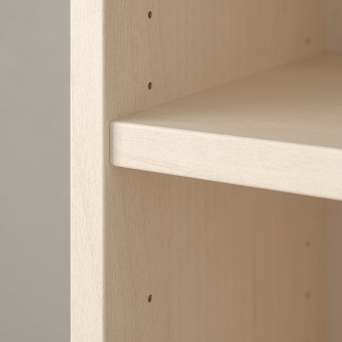 BILLY bookcase, birch effect, 311/2x11x791/2" - IKEA