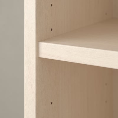 BILLY bookcase, birch effect, 311/2x11x791/2" - IKEA