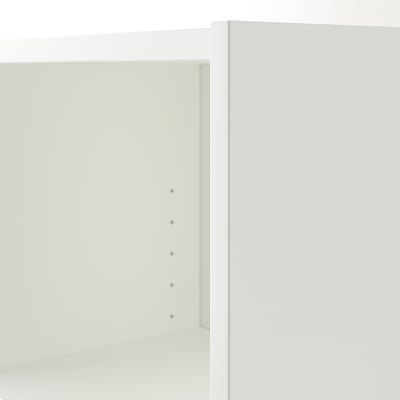 BILLY bookcase combination/crn solution, white, 373/8/373/8x11x791/2 ...