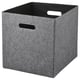 BLÄDDRA box, gray, 13x15x13" - IKEA