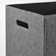 BLÄDDRA box, gray, 13x15x13" - IKEA
