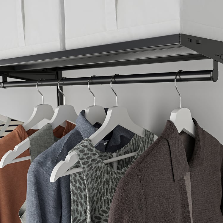 BOAXEL clothes rail, anthracite, 311/2" - IKEA