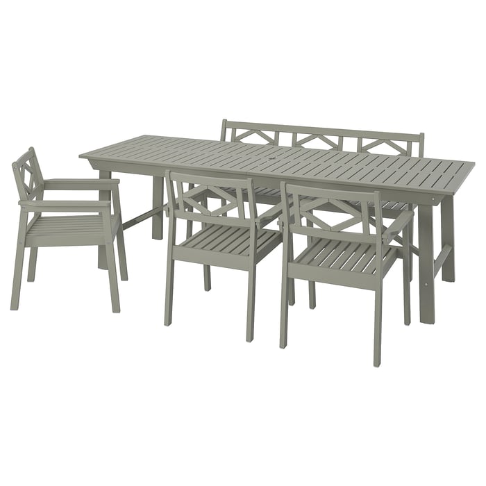 Wooden Outdoor Patio Furniture - BONDHOLMEN Series - IKEA