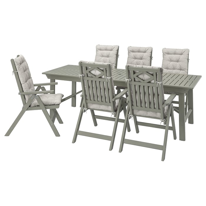 Wooden Outdoor Patio Furniture - BONDHOLMEN Series - IKEA