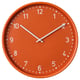 BONDIS wall clock, orange, 15" - IKEA