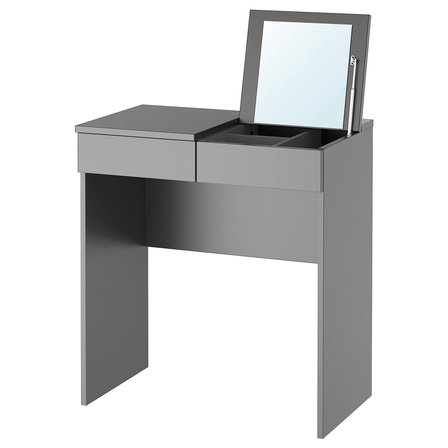 BRIMNES dressing table, gray, 271/2x161/2" - IKEA