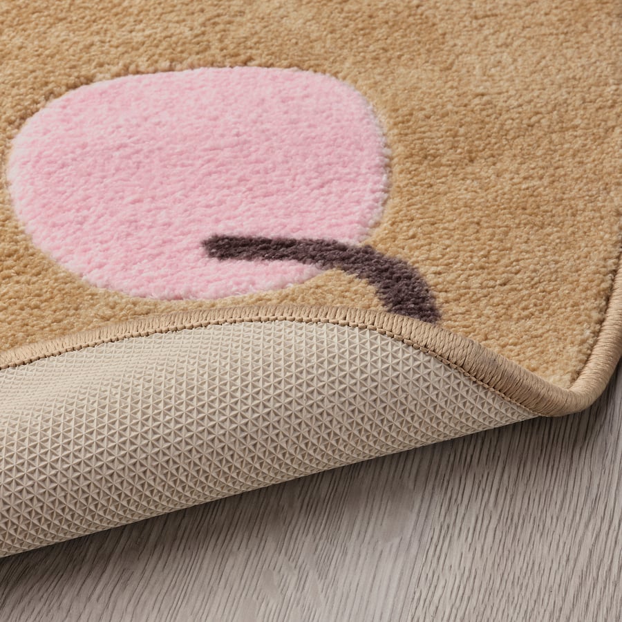 BRUMMIG rug, hedgehog shaped/brown, 3'1"x4'11" - IKEA