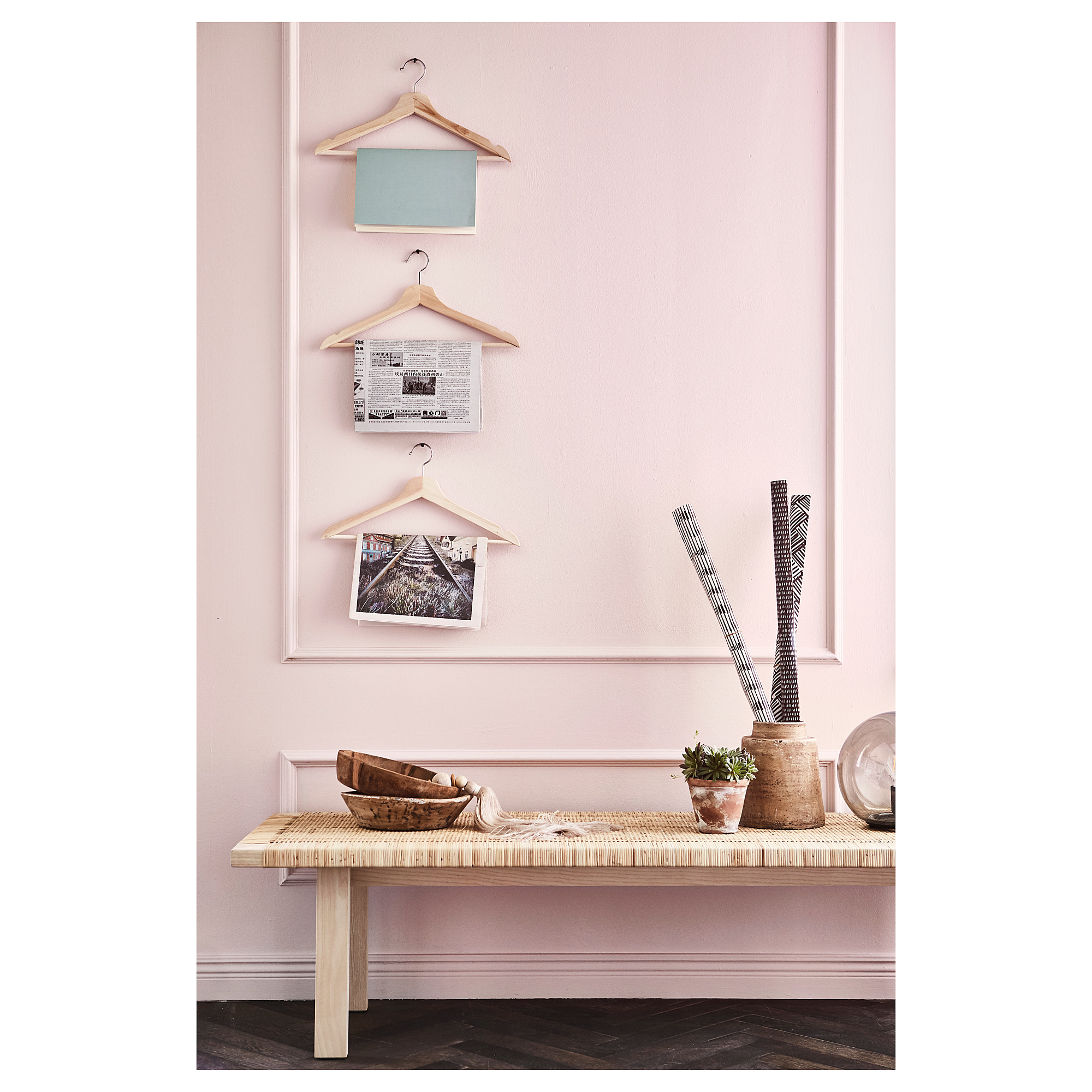 BUMERANG Hanger, natural - IKEA
