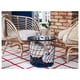 BUSKBO armchair, rattan - IKEA
