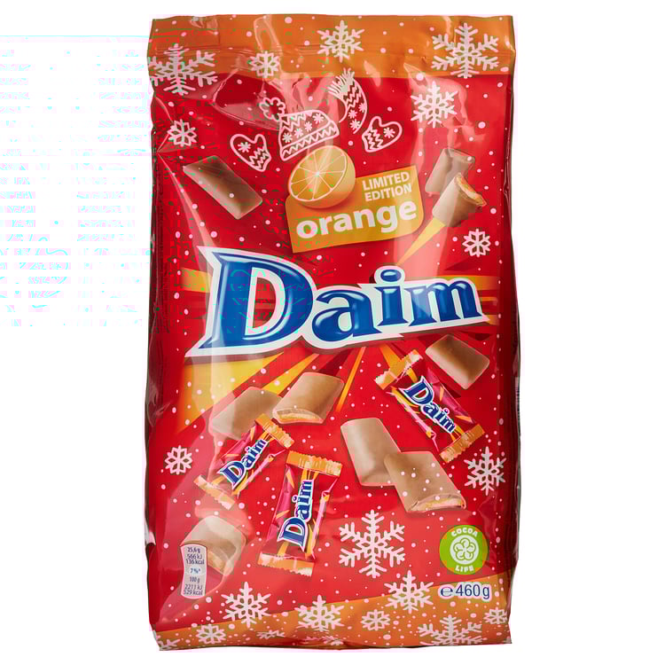 DAIM ORANGE Milk chocolate with caramel, orange-flavored - IKEA