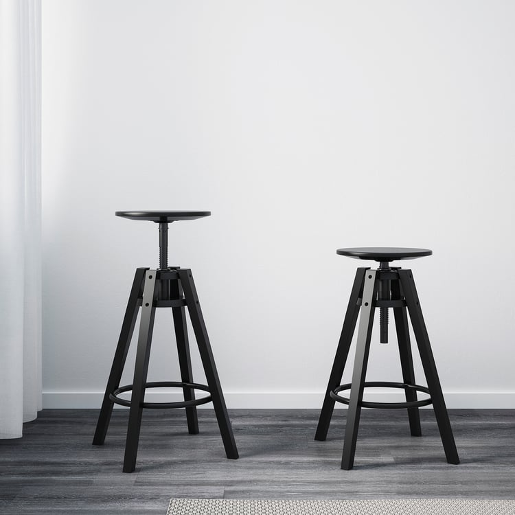 DALFRED Bar stool, black - IKEA