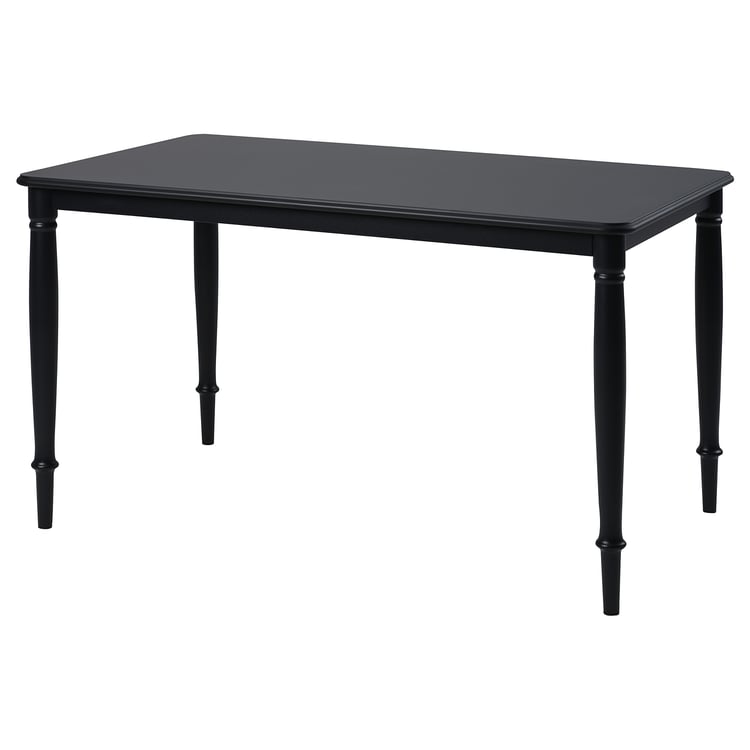 DANDERYD dining table, black, 511/8x311/2" - IKEA