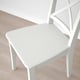 DANDERYD / INGOLF table and 6 chairs, white/white, 707/8" - IKEA