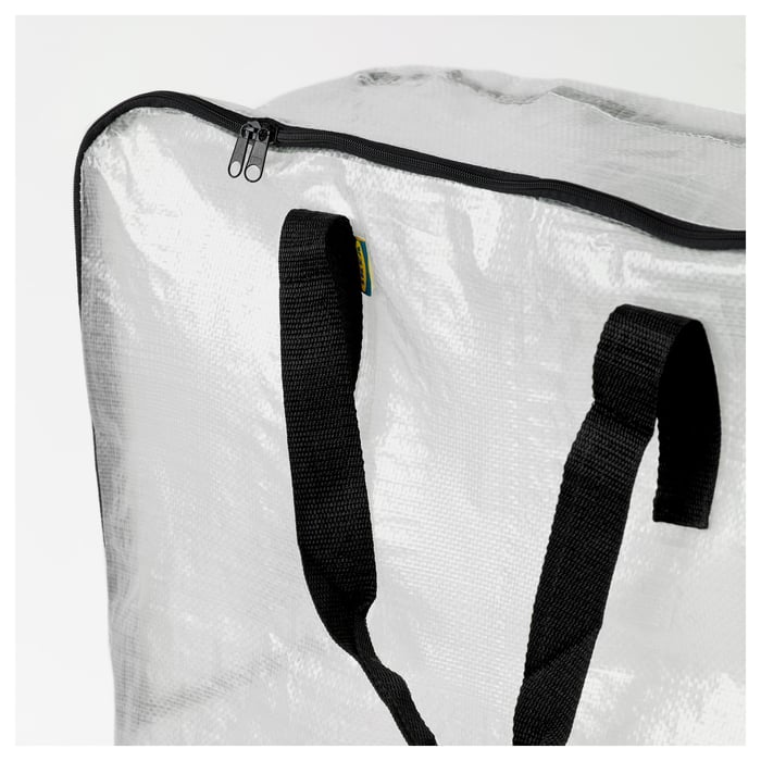 DIMPA storage bag, clear, 25 ½x8 ¾x25 ½" - IKEA