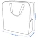 DIMPA storage bag, clear, 25 ½x8 ¾x25 ½" - IKEA
