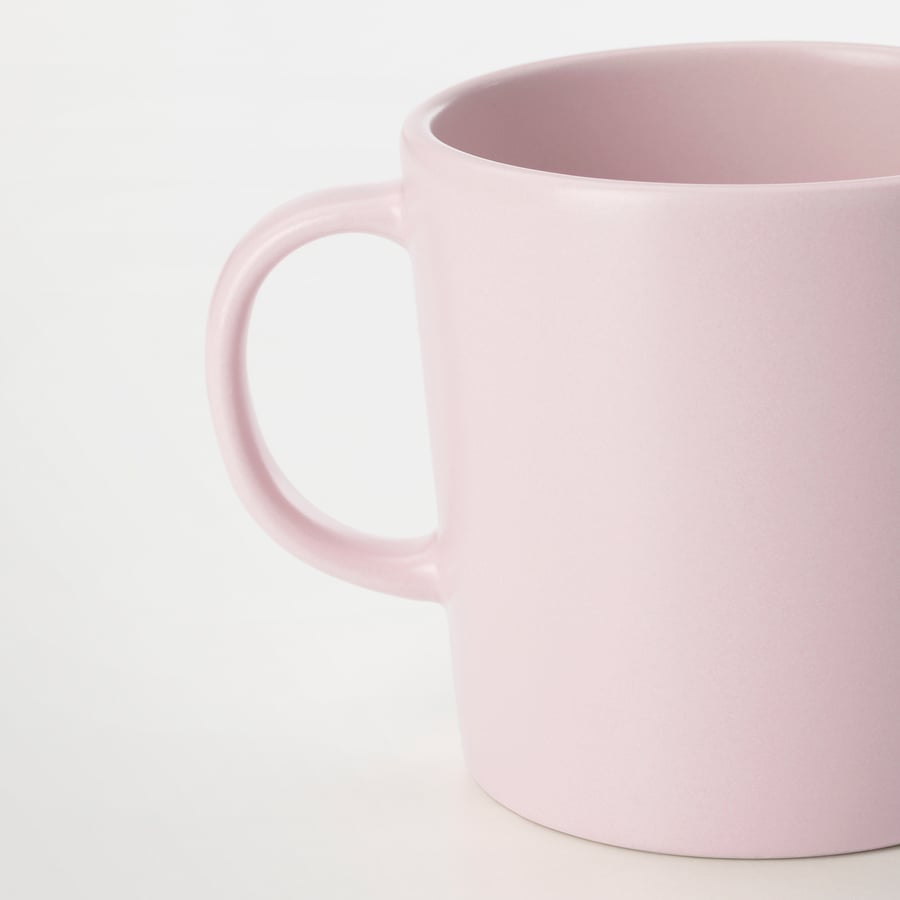 DINERA Mug, light pink - IKEA
