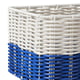 DJURTRÄNARE basket, white/blue, 7x9 ¾x5 ½" - IKEA