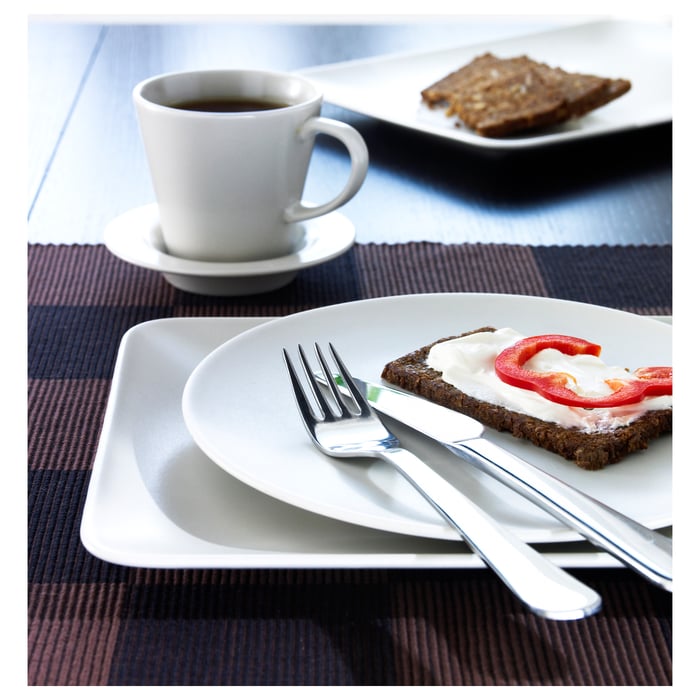 DRAGON 20-piece flatware set, stainless steel - IKEA