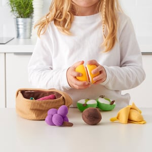 DUKTIG 14-piece vegetables set - IKEA