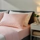 DVALA sheet set, light pink, Queen - IKEA