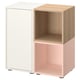 EKET storage combination with feet, white, 271/2x133/4x283/8" - IKEA