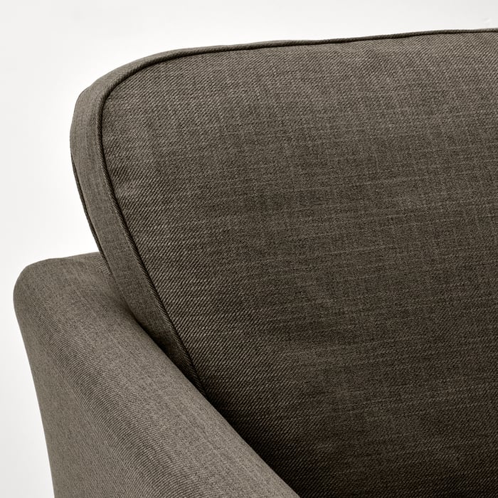EKHOLMA loveseat, Kilanda gray-brown - IKEA