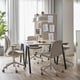 ELLOVEN whiteboard/noticeboard with casters, white, 271/2x707/8" - IKEA