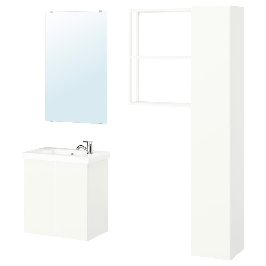 ENHET bathroom, white, 24" - IKEA