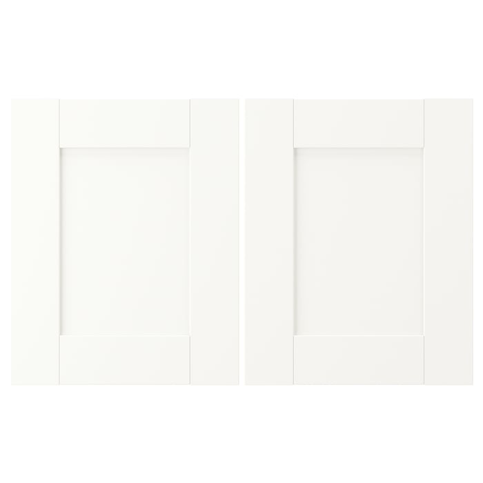 ENHET door, white frame, 12x15" - IKEA