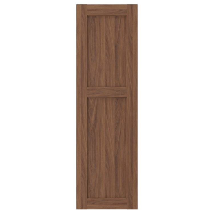 ENKÖPING door, brown walnut effect, 15x50" - IKEA