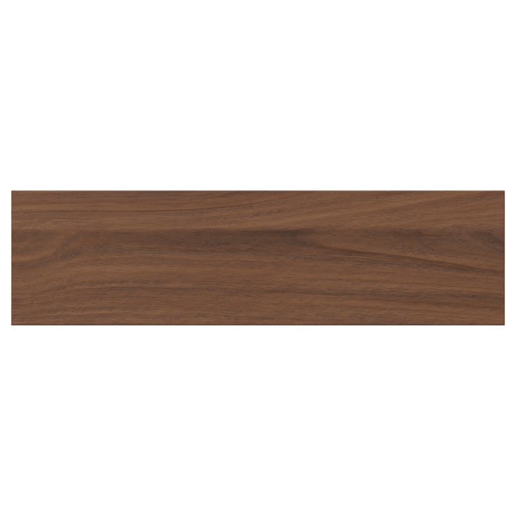ENKÖPING drawer front, brown walnut effect, 18x5" - IKEA