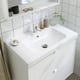 ENSEN bath faucet, chrome plated - IKEA