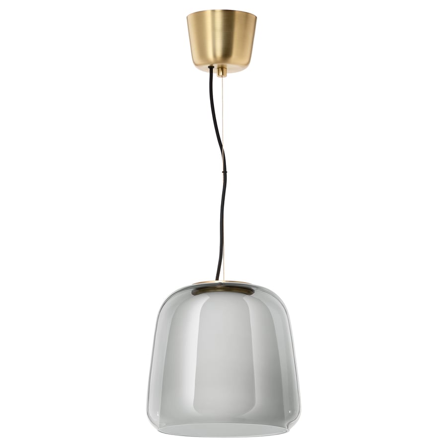 EVEDAL Pendant lamp, gray - IKEA