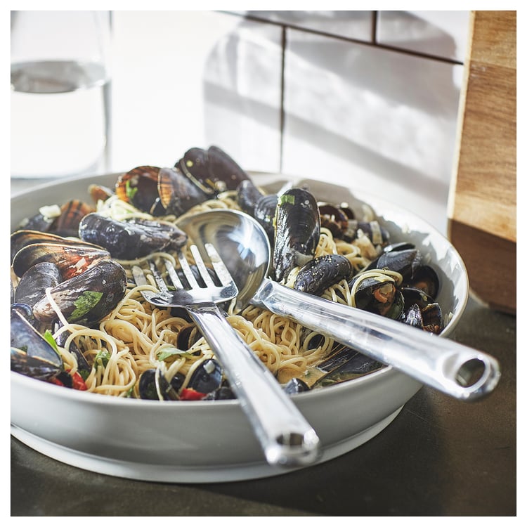 FINMAT fork, stainless steel, 13" - IKEA