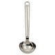 FINMAT soup ladle, stainless steel, 12" - IKEA