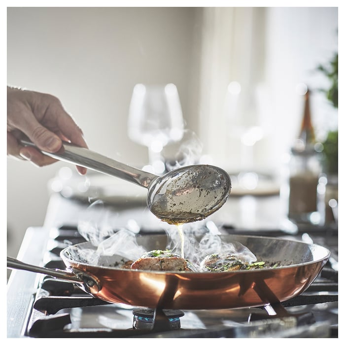 FINMAT spoon, stainless steel, 13" - IKEA