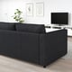 FINNALA sleeper sofa, Tallmyra black/gray - IKEA