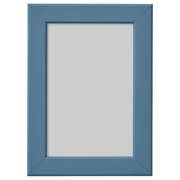FISKBO frame, dark gray-blue, 4x6" - IKEA