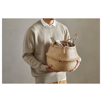 FLÅDIS basket, seagrass, 97/8" - IKEA