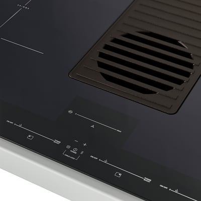 FÖRNEBO Induction cooktop w/downdraft vent - IKEA
