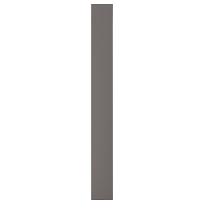 FORSAND door with hinges, dark gray, 97/8x903/8" - IKEA