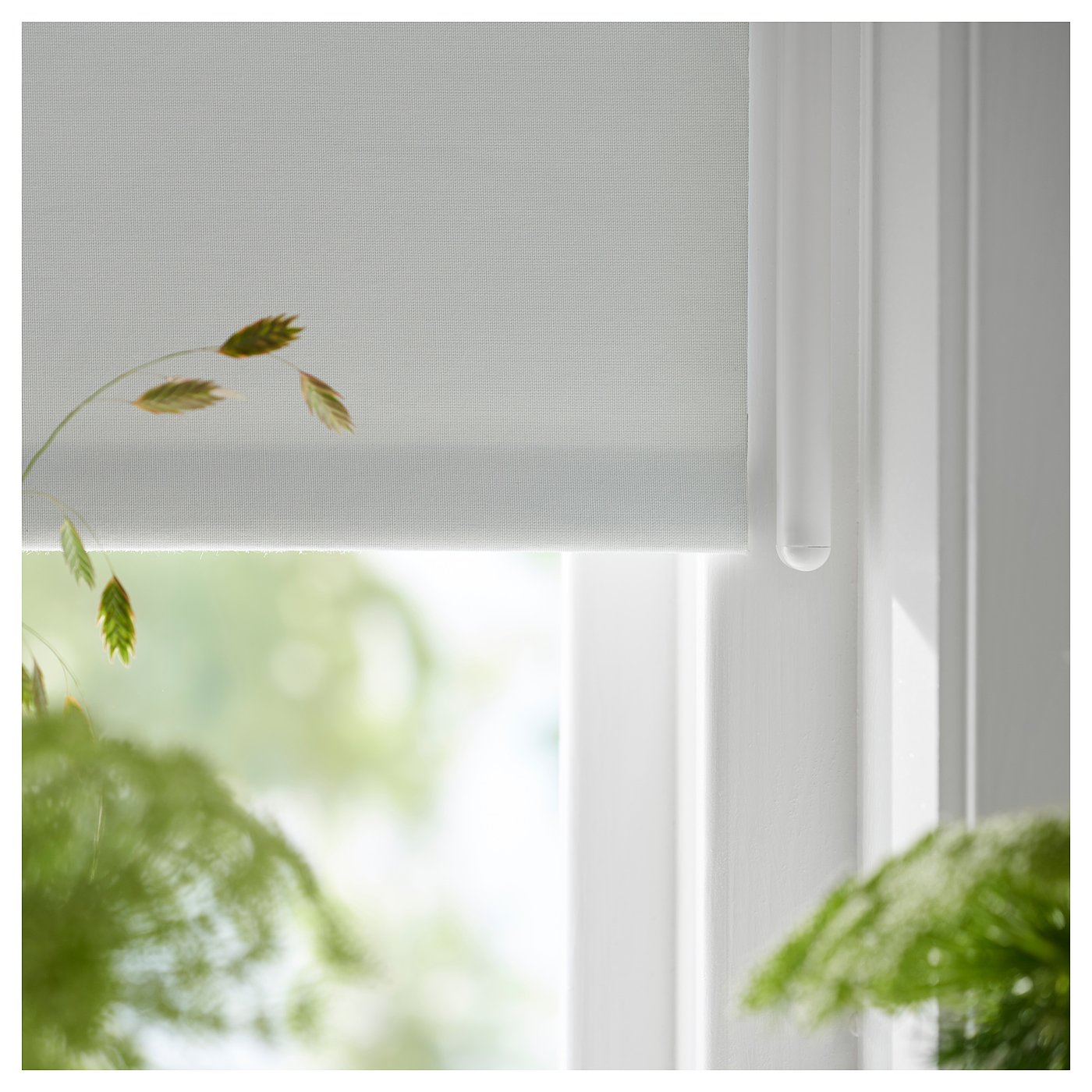 FRIDANS black-out roller blind, white, 23x76 ¾" - IKEA