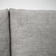 FRIHETEN sleeper sofa, Faringe light gray - IKEA