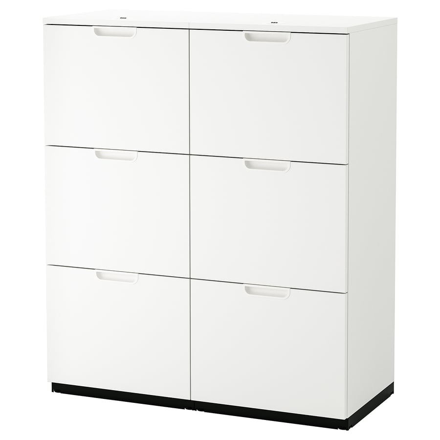 GALANT storage combination with filing, white, 401/8x471/4" - IKEA