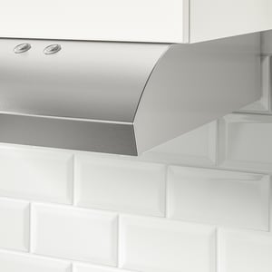 GENOMDRIVA Under cabinet extractor hood, Stainless steel - IKEA